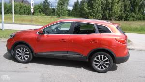 Red Renault Kadjar 2015 in Taurage, with an engine capacity of 1.50 L and mileage of 215 thousand km for 6950 €, photo 12 on AUTOMOTO.COM.LV