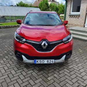 Red Renault Kadjar 2015 in Ukmerge, with an engine capacity of 1.50 L and mileage of 114 thousand km for 8000 €, photo 13 on AUTOMOTO.COM.LV