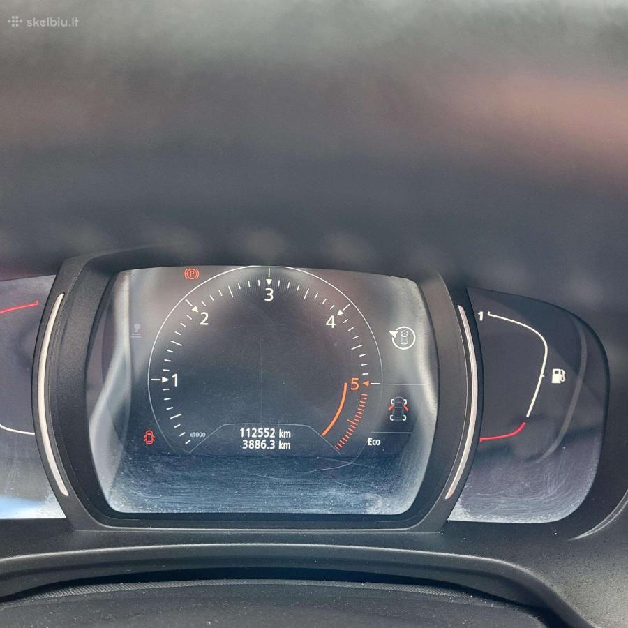 Red Renault Kadjar 2015 in Ukmerge, with an engine capacity of 1.50 L and mileage of 114 thousand km for 8000 €, photo 15 on AUTOMOTO.COM.LV
