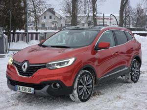 Красный Рено Kadjar 2016 в Таураге, объемом двигателя 1.60 л и пробегом 243 тыс. км за 7950 €, фото  на AUTOMOTO.COM.LV