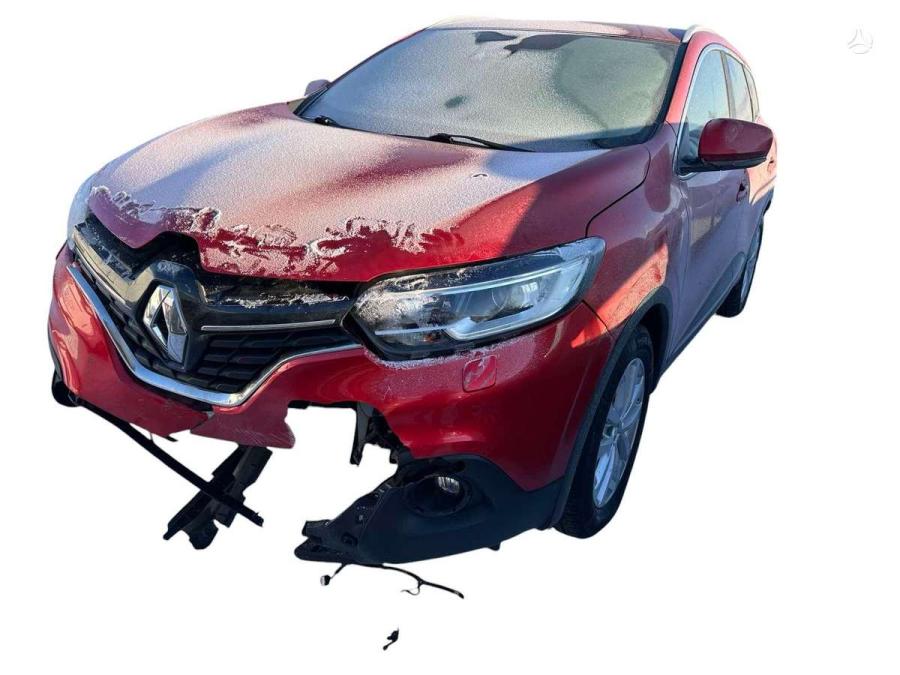 Sarkans Renault Kadjar 2016 Kauņa, ar dzinēja tilpumu 1.20 L un nobraukumu 118 tūkst. km par 3950 €, foto 1 vietnē AUTOMOTO.COM.LV