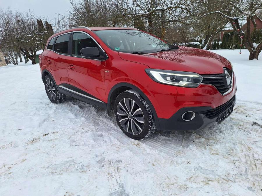 Красный Рено Kadjar 2016 в Алитус, объемом двигателя 1.46 л и пробегом 229 тыс. км за 8850 €, фото 1 на AUTOMOTO.COM.LV
