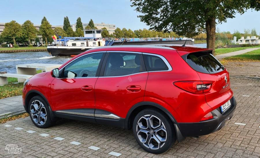 Sarkans Renault Kadjar 2016 Šauļi, ar dzinēja tilpumu 1.60 L un nobraukumu 301 tūkst. km par 6190 €, foto 1 vietnē AUTOMOTO.COM.LV