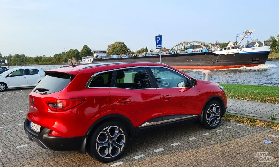 Sarkans Renault Kadjar 2016 Šauļi, ar dzinēja tilpumu 1.60 L un nobraukumu 301 tūkst. km par 6190 €, foto 4 vietnē AUTOMOTO.COM.LV