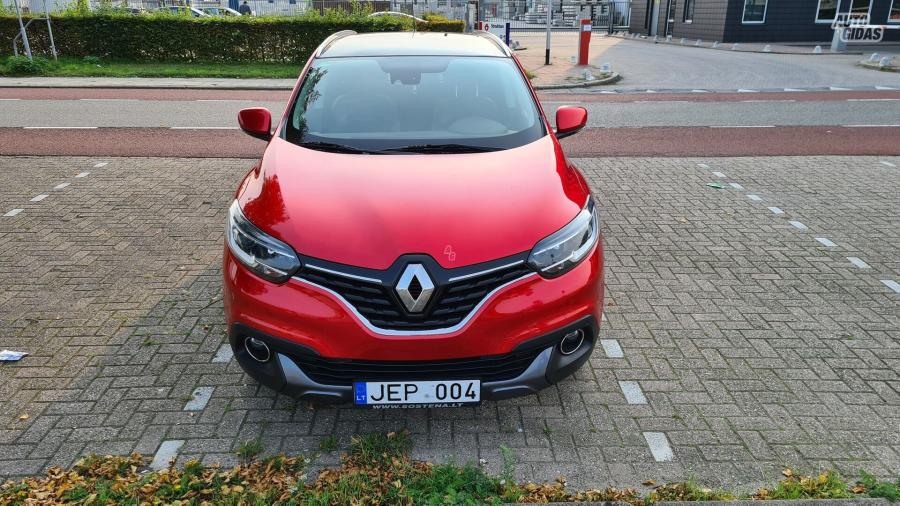 Sarkans Renault Kadjar 2016 Šauļi, ar dzinēja tilpumu 1.60 L un nobraukumu 301 tūkst. km par 6190 €, foto 6 vietnē AUTOMOTO.COM.LV