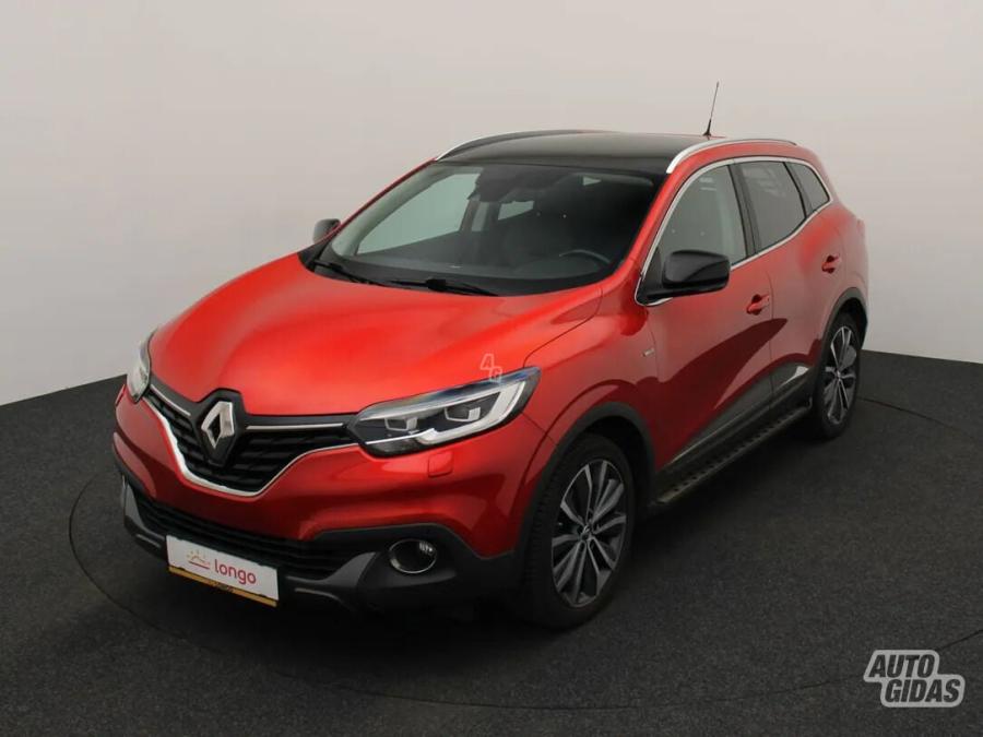 Red Renault Kadjar 2016 in Vilnius, with an engine capacity of 1.20 L and mileage of 201 thousand km for 9999 €, photo 1 on AUTOMOTO.COM.LV