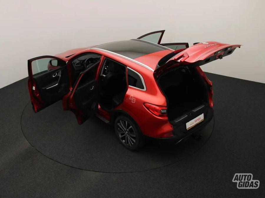 Red Renault Kadjar 2016 in Vilnius, with an engine capacity of 1.20 L and mileage of 201 thousand km for 9999 €, photo 14 on AUTOMOTO.COM.LV