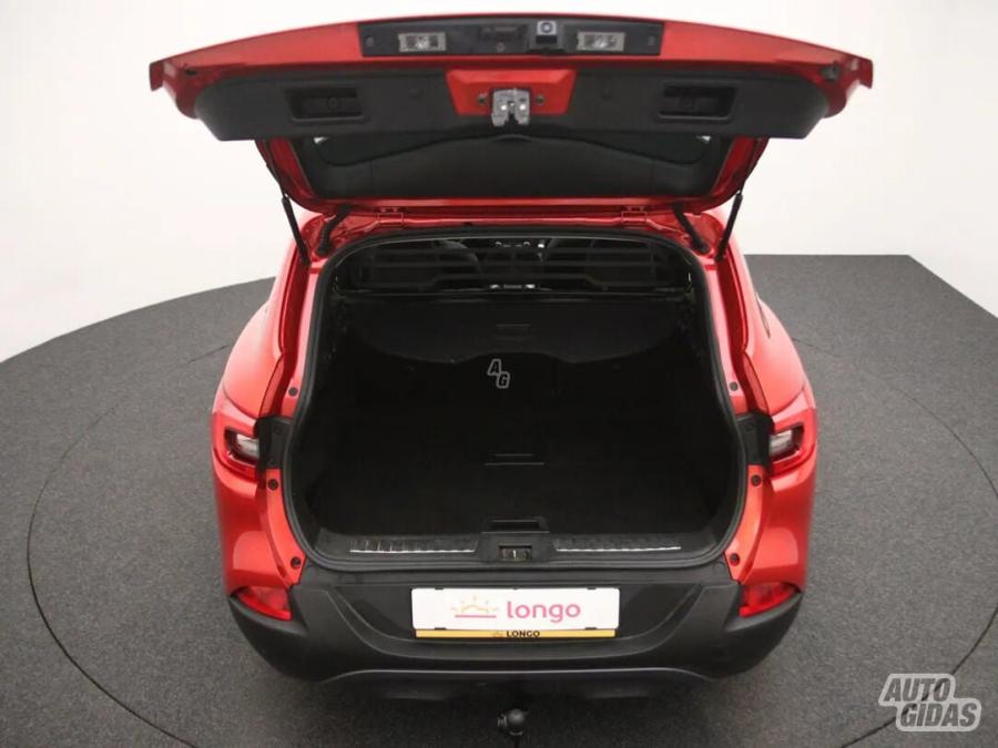 Red Renault Kadjar 2016 in Vilnius, with an engine capacity of 1.20 L and mileage of 201 thousand km for 9999 €, photo 37 on AUTOMOTO.COM.LV