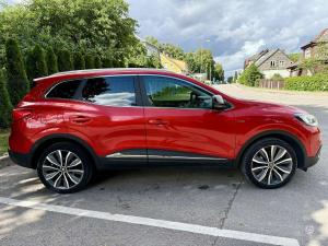 Red Renault Kadjar 2016 in Taurage, with an engine capacity of 1.46 L and mileage of 238 thousand km for 8700 €, photo 8 on AUTOMOTO.COM.LV