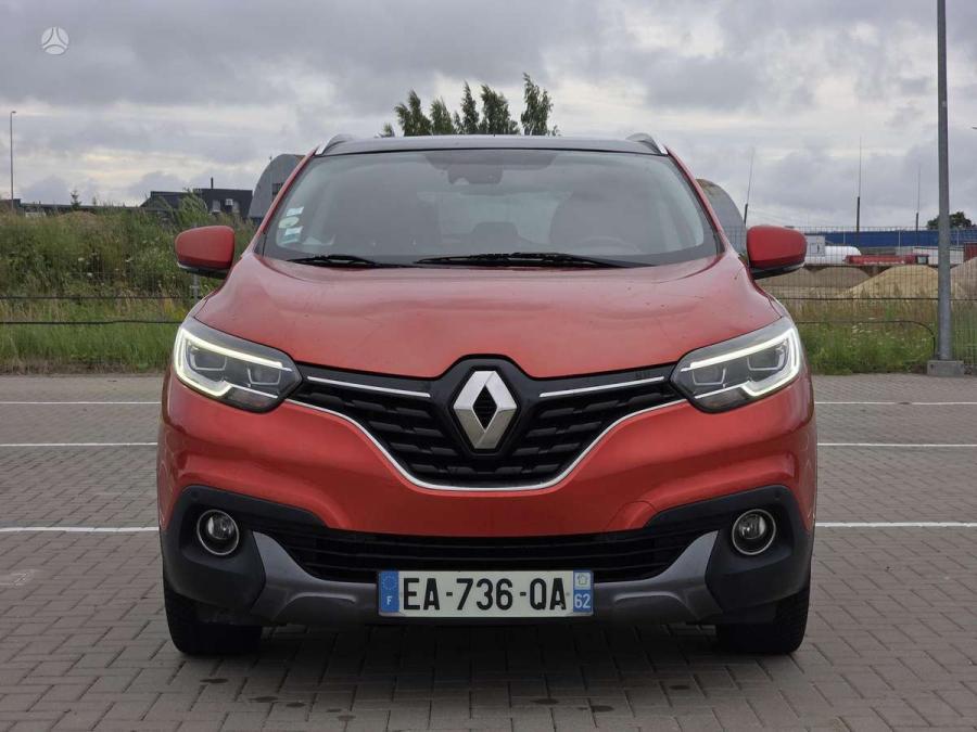 Красный Рено Kadjar 2016 в Таураге, объемом двигателя 1.60 л и пробегом 242 тыс. км за 6950 €, фото 3 на AUTOMOTO.COM.LV