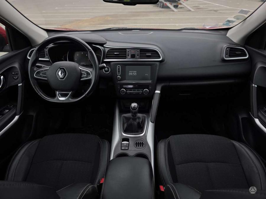Красный Рено Kadjar 2016 в Таураге, объемом двигателя 1.60 л и пробегом 242 тыс. км за 6950 €, фото 15 на AUTOMOTO.COM.LV
