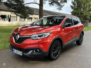 Red Renault Kadjar 2016 in Panevezys, with an engine capacity of 1.60 L and mileage of 225 thousand km for 7700 €, photo  on AUTOMOTO.COM.LV