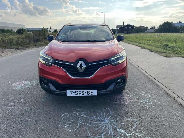 Красный Рено Kadjar 2016 в Каунас, объемом двигателя 1.46 л и пробегом 168 тыс. км за 7950 €, фото 4 на AUTOMOTO.COM.LV