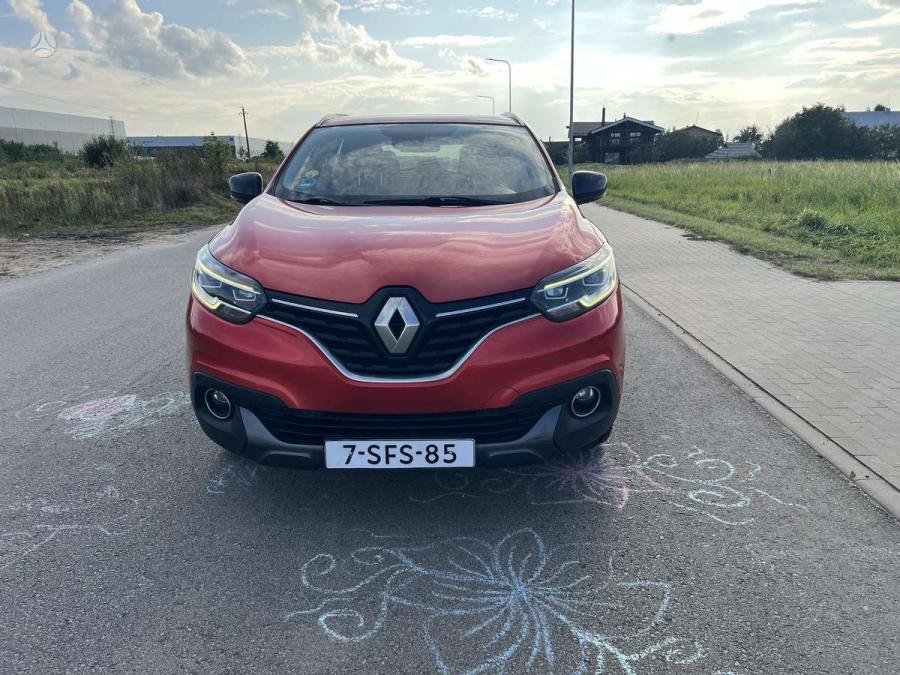 Красный Рено Kadjar 2016 в Каунас, объемом двигателя 1.46 л и пробегом 168 тыс. км за 7950 €, фото 4 на AUTOMOTO.COM.LV