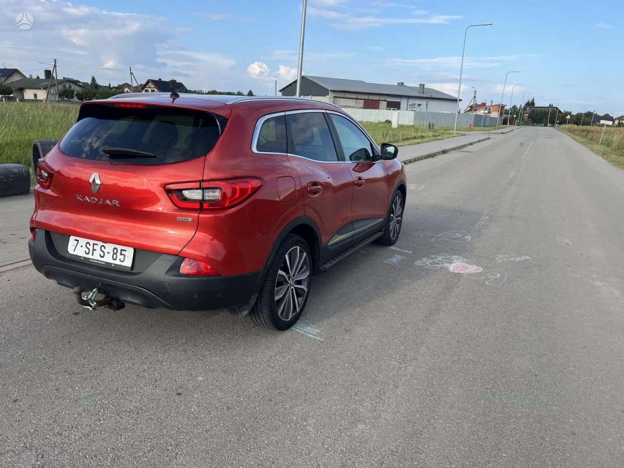 Красный Рено Kadjar 2016 в Каунас, объемом двигателя 1.46 л и пробегом 168 тыс. км за 7950 €, фото 15 на AUTOMOTO.COM.LV