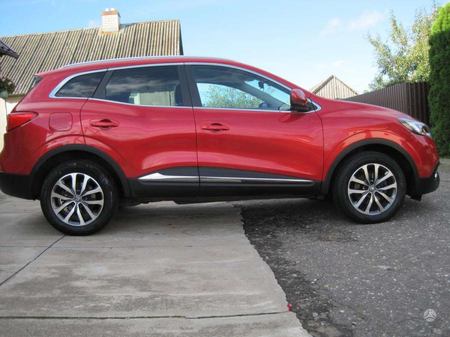 Красный Рено Kadjar 2016 в Шяуляй, объемом двигателя 1.60 л и пробегом 166 тыс. км за 7000 €, фото 5 на AUTOMOTO.COM.LV