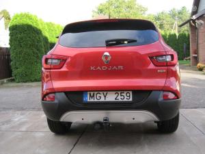 Красный Рено Kadjar 2016 в Шяуляй, объемом двигателя 1.60 л и пробегом 166 тыс. км за 7000 €, фото 7 на AUTOMOTO.COM.LV