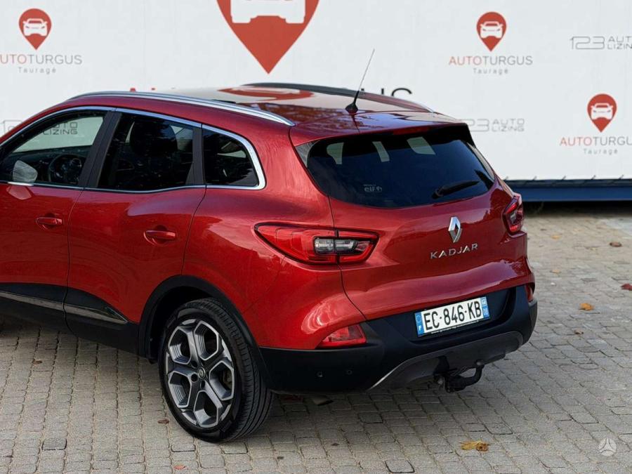 Red Renault Kadjar 2016 in Taurage, with an engine capacity of 1.20 L and mileage of 96 thousand km for 7400 €, photo 20 on AUTOMOTO.COM.LV