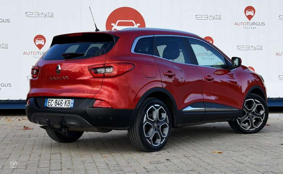 Red Renault Kadjar 2016 in Taurage, with an engine capacity of 1.20 L and mileage of 96 thousand km for 7400 €, photo 21 on AUTOMOTO.COM.LV