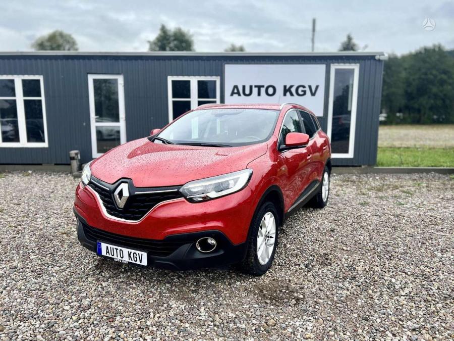 Sarkans Renault Kadjar 2017 Kauņa, ar dzinēja tilpumu 1.20 L un nobraukumu 124 tūkst. km par 9999 €, foto 2 vietnē AUTOMOTO.COM.LV