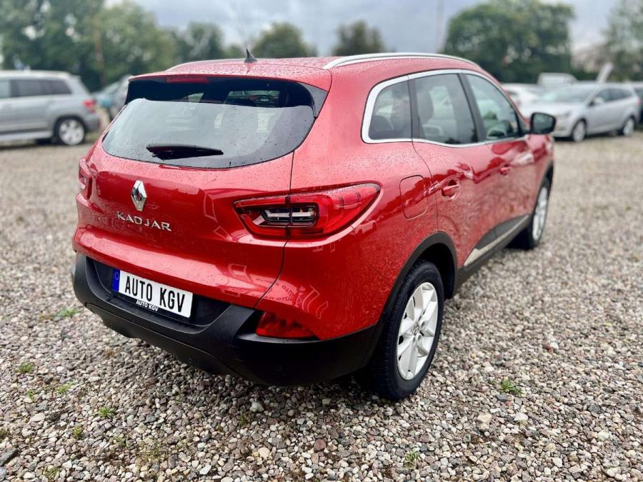 Sarkans Renault Kadjar 2017 Kauņa, ar dzinēja tilpumu 1.20 L un nobraukumu 124 tūkst. km par 9999 €, foto 4 vietnē AUTOMOTO.COM.LV