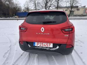 Red Renault Kadjar 2017 in Marijampole, with an engine capacity of 1.46 L and mileage of 194 thousand km for 8200 €, photo 4 on AUTOMOTO.COM.LV