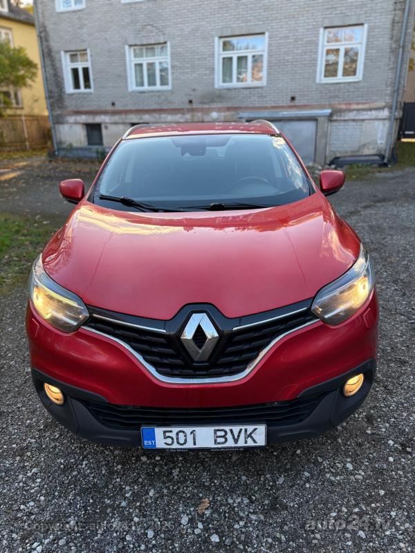 Sarkans Renault Kadjar 2017 Tallina, ar dzinēja tilpumu 1.50 L un nobraukumu 165 tūkst. km par 12000 €, foto 2 vietnē AUTOMOTO.COM.LV