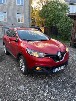 Sarkans Renault Kadjar 2017 Tallina, ar dzinēja tilpumu 1.50 L un nobraukumu 165 tūkst. km par 12000 €, foto 4 vietnē AUTOMOTO.COM.LV