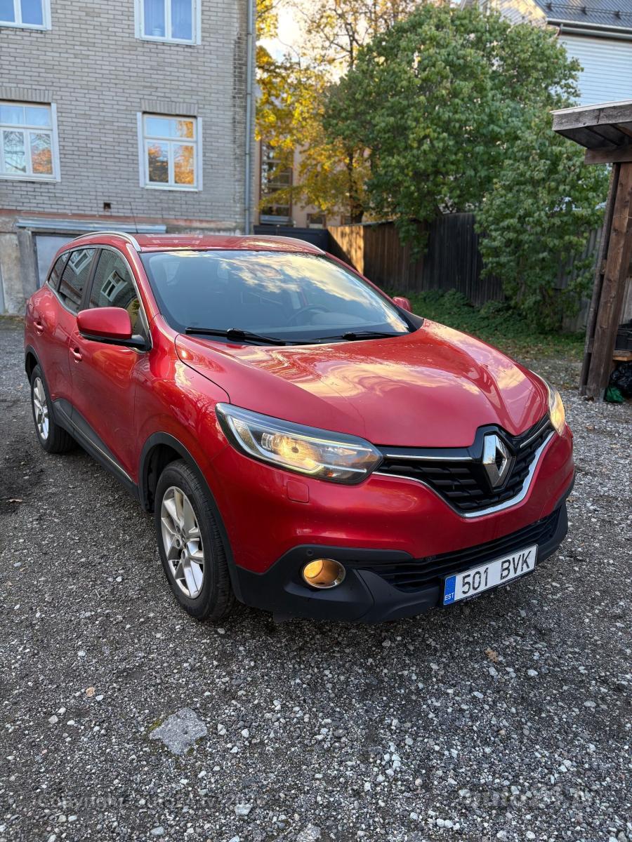 Sarkans Renault Kadjar 2017 Tallina, ar dzinēja tilpumu 1.50 L un nobraukumu 165 tūkst. km par 12000 €, foto 4 vietnē AUTOMOTO.COM.LV