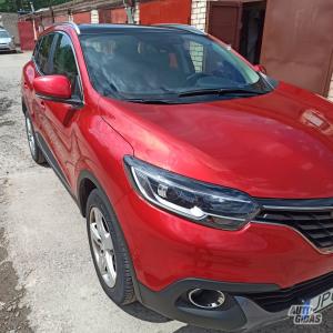 Sarkans Renault Kadjar 2017 Visaginas, ar dzinēja tilpumu 1.20 L un nobraukumu 58 tūkst. km par 12000 €, foto 3 vietnē AUTOMOTO.COM.LV