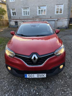 Red Renault Kadjar 2017 in Tallinn, with an engine capacity of 1.50 L and mileage of 167 thousand km for 10999 €, photo  on AUTOMOTO.COM.LV