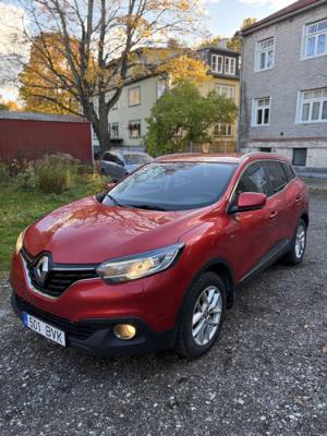 Sarkans Renault Kadjar 2017 Tallina, ar dzinēja tilpumu 1.50 L un nobraukumu 167 tūkst. km par 10999 €, foto 3 vietnē AUTOMOTO.COM.LV