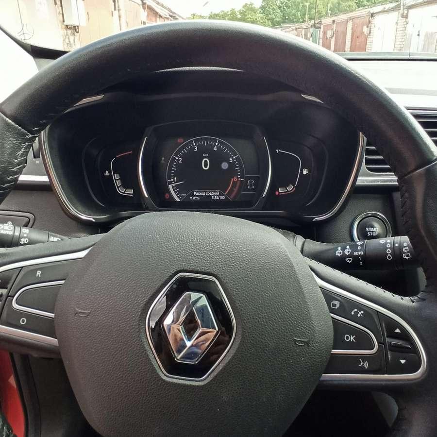 Sarkans Renault Kadjar 2017 Visaginas, ar dzinēja tilpumu 1.20 L un nobraukumu 58 tūkst. km par 10500 €, foto 12 vietnē AUTOMOTO.COM.LV