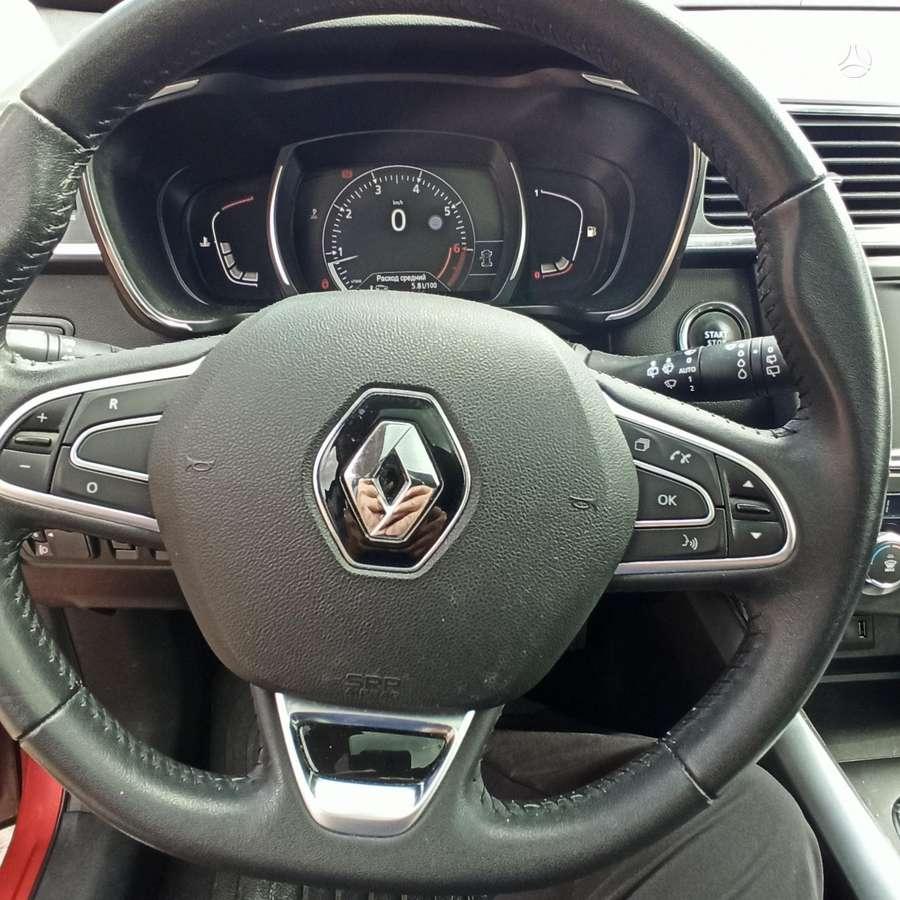 Sarkans Renault Kadjar 2017 Visaginas, ar dzinēja tilpumu 1.20 L un nobraukumu 58 tūkst. km par 10500 €, foto 13 vietnē AUTOMOTO.COM.LV
