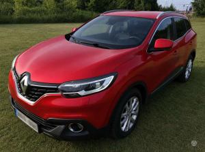 Red Renault Kadjar 2017 in Vilnius, with an engine capacity of 1.20 L and mileage of 141 thousand km for 10000 €, photo 3 on AUTOMOTO.COM.LV