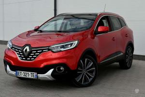 Red Renault Kadjar 2018 in Kretinga, with an engine capacity of 1.60 L and mileage of 164 thousand km for 9650 €, photo 3 on AUTOMOTO.COM.LV