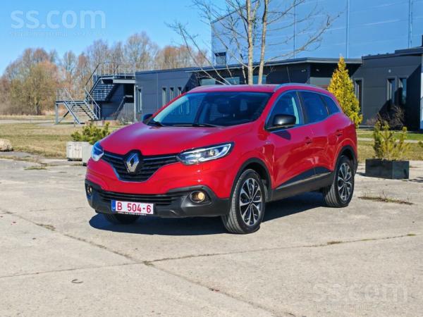 Sarkans Renault Kadjar 2018 Ogre, ar dzinēja tilpumu 1.20 L un nobraukumu 113 tūkst. km par 10790 €, foto 2 vietnē AUTOMOTO.COM.LV