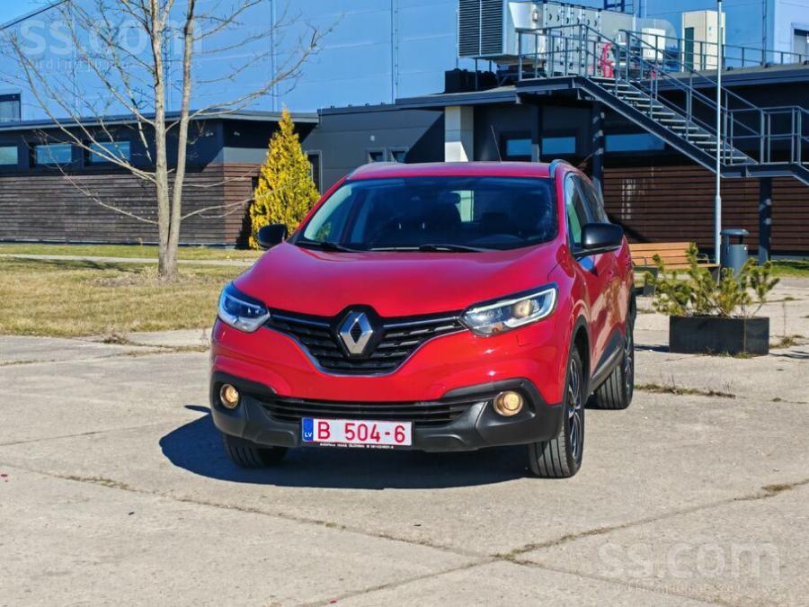 Sarkans Renault Kadjar 2018 Ogre, ar dzinēja tilpumu 1.20 L un nobraukumu 113 tūkst. km par 10790 €, foto 4 vietnē AUTOMOTO.COM.LV