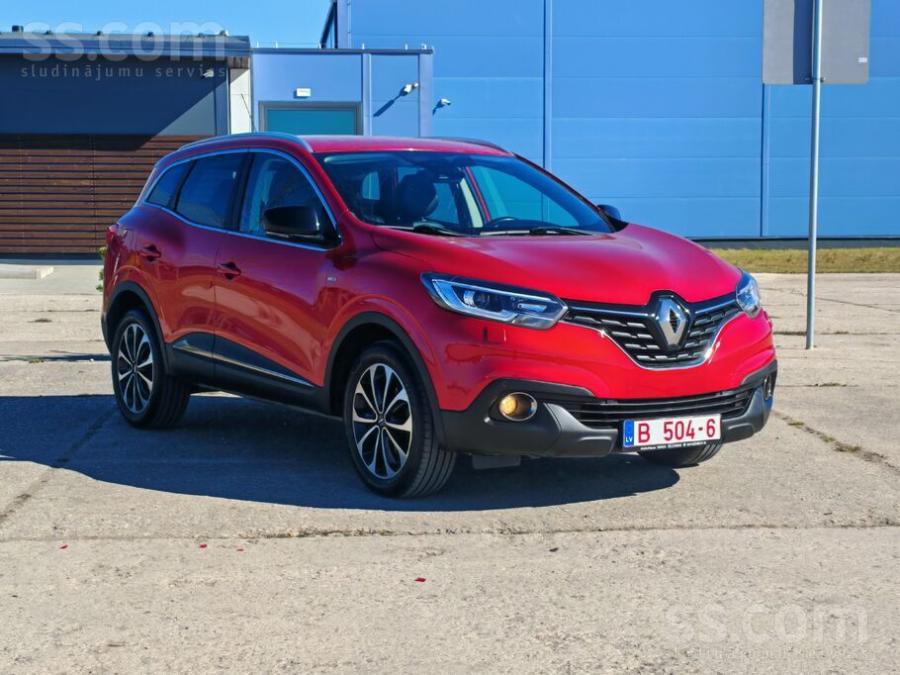 Sarkans Renault Kadjar 2018 Ogre, ar dzinēja tilpumu 1.20 L un nobraukumu 113 tūkst. km par 10790 €, foto 5 vietnē AUTOMOTO.COM.LV