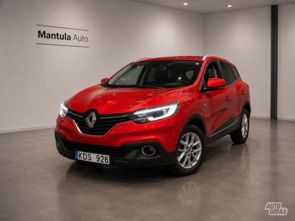 Red Renault Kadjar 2018 in Siauliai, with an engine capacity of 1.20 L and mileage of 85 thousand km for 9499 €, photo 1 on AUTOMOTO.COM.LV