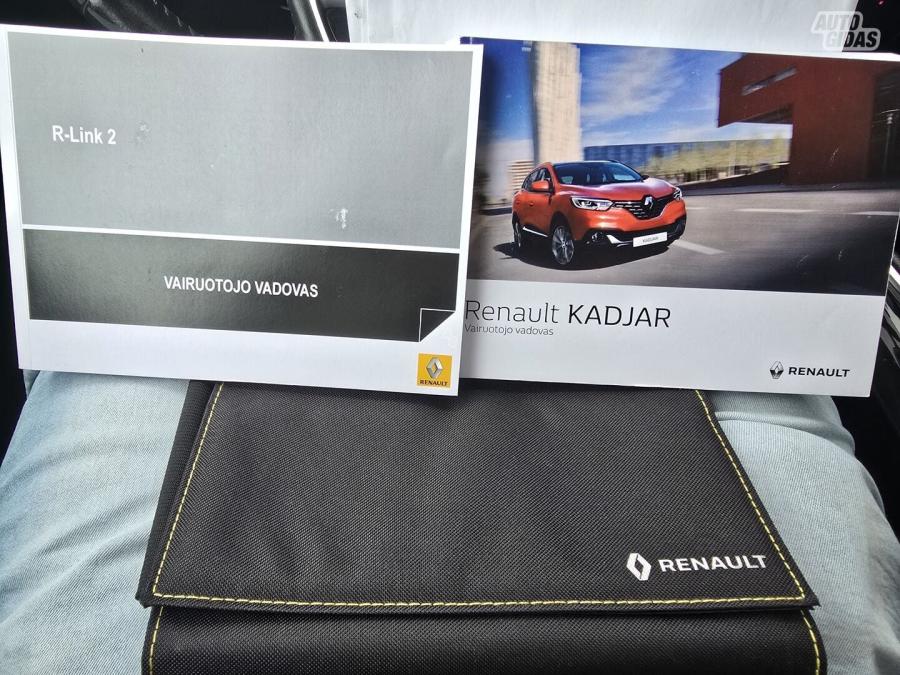 Sarkans Renault Kadjar 2018 Šauļi, ar dzinēja tilpumu 1.20 L un nobraukumu 85 tūkst. km par 9499 €, foto 32 vietnē AUTOMOTO.COM.LV