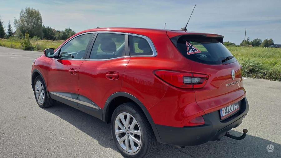 Красный Рено Kadjar 2018 в Паневежис, объемом двигателя 1.20 л и пробегом 128 тыс. км за 9600 €, фото 6 на AUTOMOTO.COM.LV