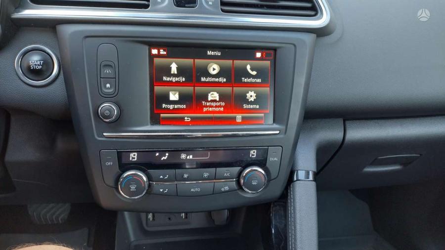 Красный Рено Kadjar 2018 в Паневежис, объемом двигателя 1.20 л и пробегом 128 тыс. км за 9600 €, фото 18 на AUTOMOTO.COM.LV