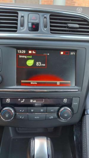 Красный Рено Kadjar 2018 в Паневежис, объемом двигателя 1.20 л и пробегом 128 тыс. км за 9600 €, фото 25 на AUTOMOTO.COM.LV