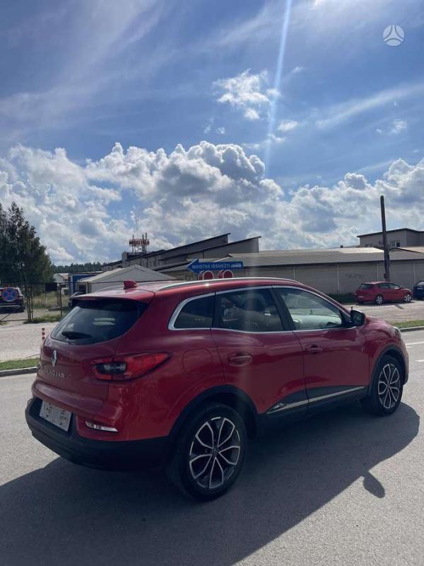 Red Renault Kadjar 2020 in Vilnius, with an engine capacity of 1.46 L and mileage of 187 thousand km for 8800 €, photo 7 on AUTOMOTO.COM.LV