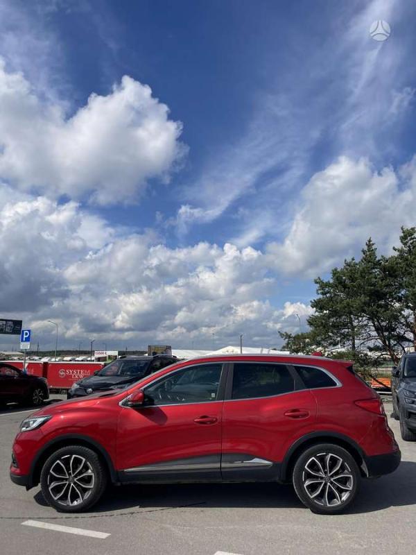 Red Renault Kadjar 2020 in Vilnius, with an engine capacity of 1.46 L and mileage of 187 thousand km for 8800 €, photo 10 on AUTOMOTO.COM.LV