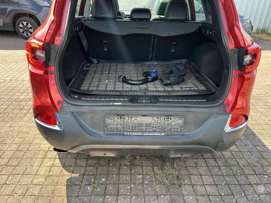 Sarkans Renault Kadjar 2015 Kauņa, ar dzinēja tilpumu 1.60 L un nobraukumu 118 tūkst. km par 5550 €, foto 15 vietnē AUTOMOTO.COM.LV