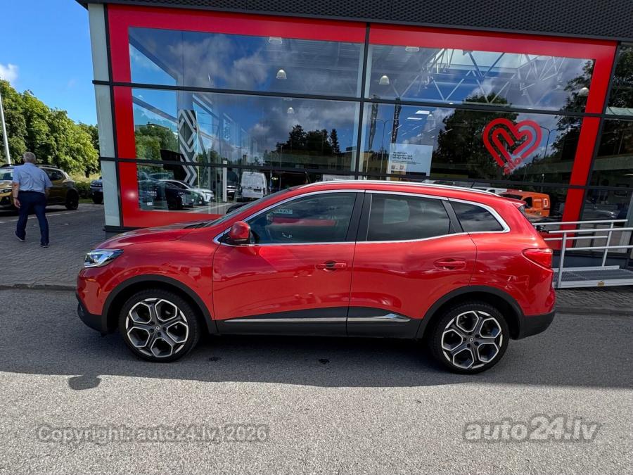 Red Renault Kadjar 2016 in Tallinn, with an engine capacity of 1.50 L and mileage of 191 thousand km for 8990 €, photo 3 on AUTOMOTO.COM.LV
