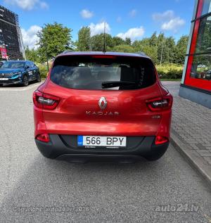 Red Renault Kadjar 2016 in Tallinn, with an engine capacity of 1.50 L and mileage of 191 thousand km for 8990 €, photo 5 on AUTOMOTO.COM.LV