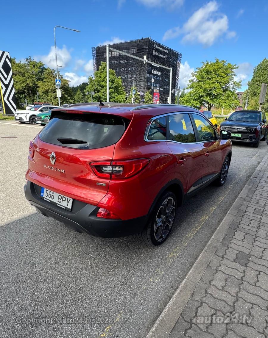 Red Renault Kadjar 2016 in Tallinn, with an engine capacity of 1.50 L and mileage of 191 thousand km for 8990 €, photo 6 on AUTOMOTO.COM.LV